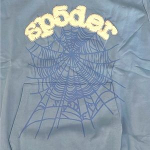 Sp5der | Shirts | Sp5der Hoodie Light Blue | Poshmark